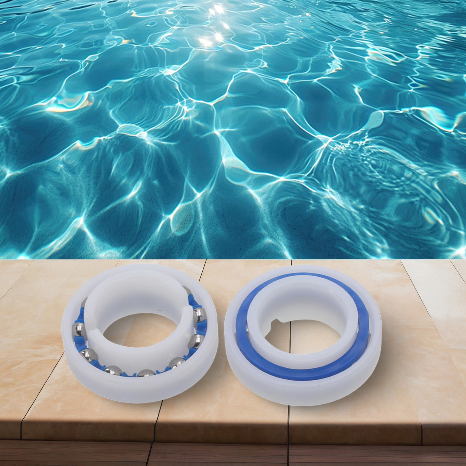 Ana 2pc R0527000 Pool Cleaner Engine Wheel Bearing For Zodiac MX8 MX6 ...