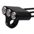 Ana 3 LED Buttons Motorcycle 7/8\" Handlebar Switch Handlebar Headlight ...