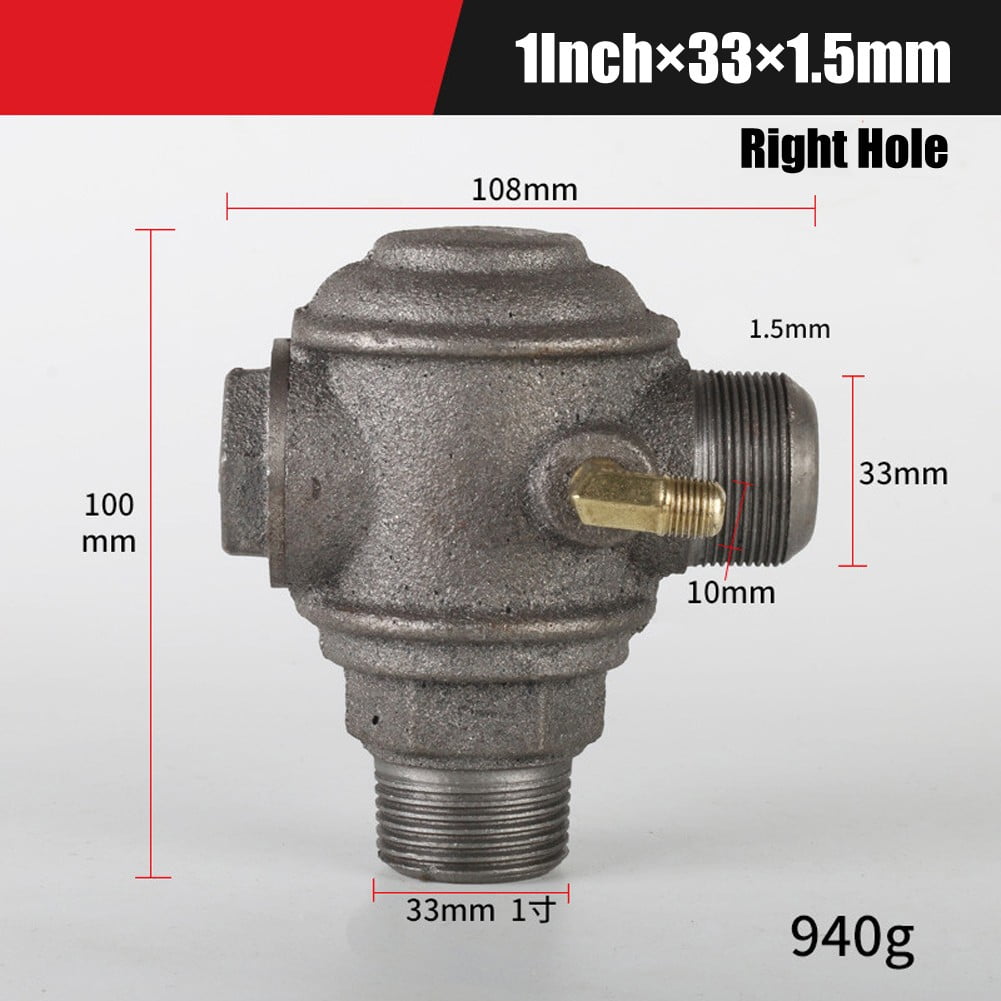 Ana 3 Port Iron Male Thread Check Valve Connector Tool For Air ...