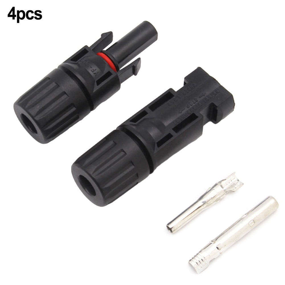 Ana 30A Solar Panel Wire Connectors 4mm-6mm Waterproof Joiners Kit - 4 ...