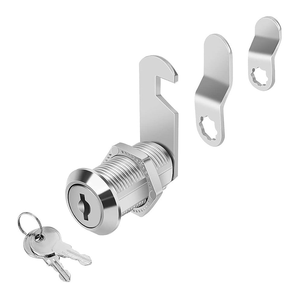 Ana 30mm Cam Lock Set Cabinet Mailbox Drawer Locker Zinc Alloy Cylinder ...