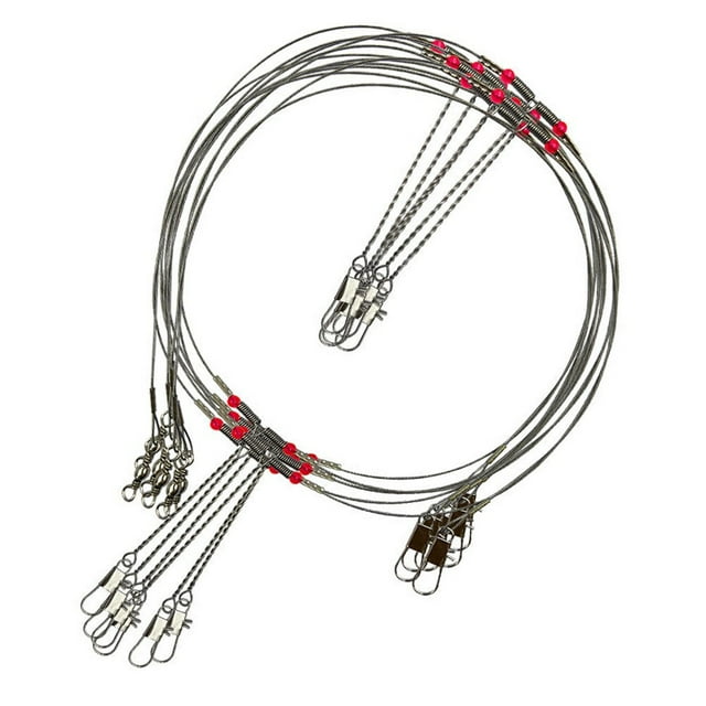 Ana 5PCS Sea Fishing Stainless Steel 2-5Arms Fishing Line Rig With Lure ...