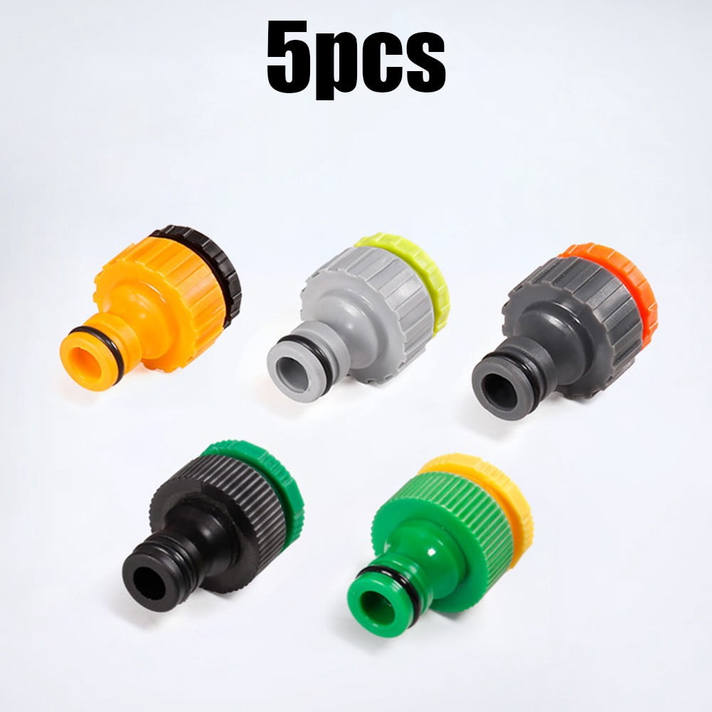 Ana 5Pcs Standard Faucet Hose Connector Washing Machine Water ...