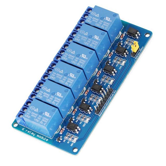 Ana 5V 4-Channel Relay Module Shield for Arduno PIC AVR DSP Electronic ...