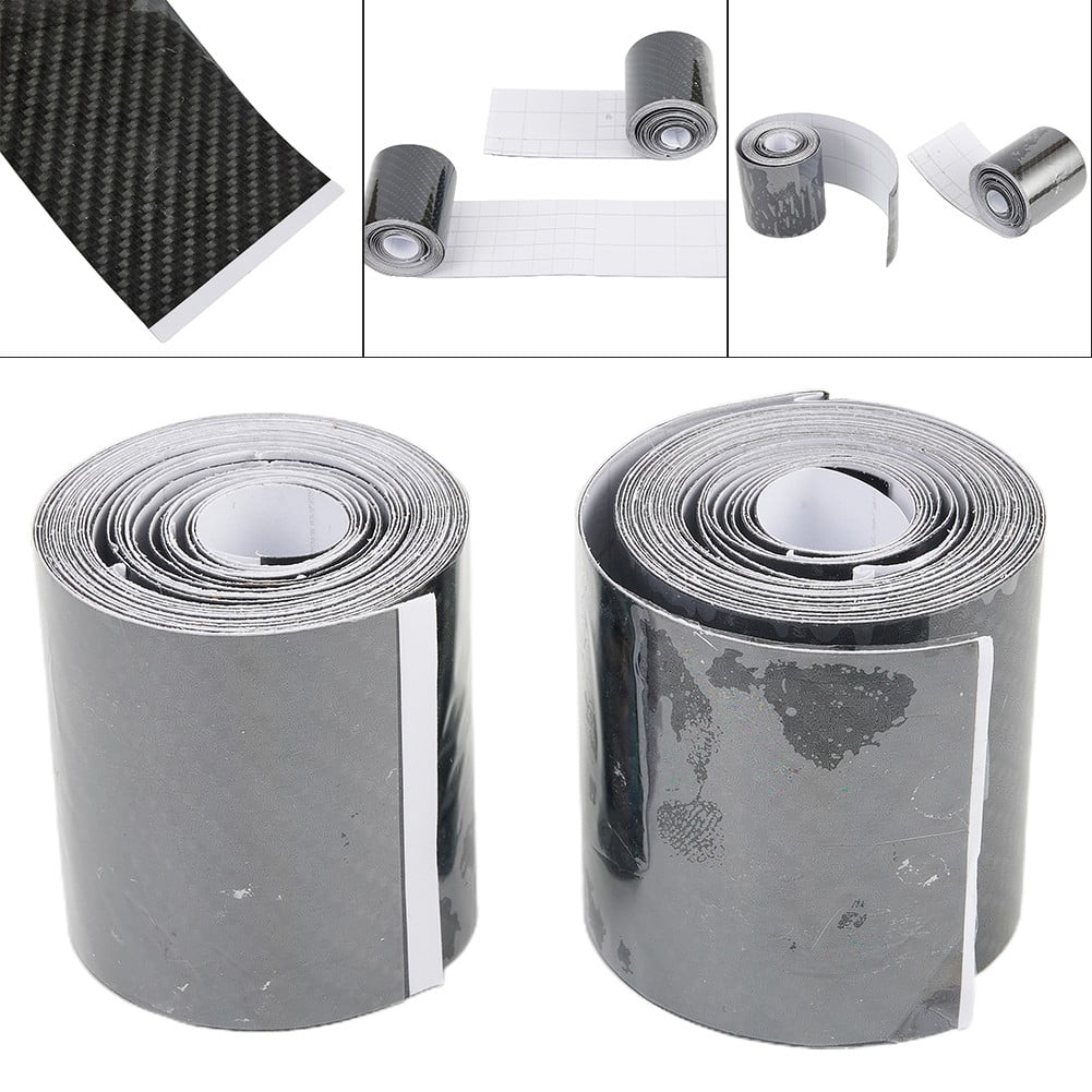 Ana 5cm*300cm Carbon Fiber Car Stickers Door Scuff Anti Scratch Tape ...