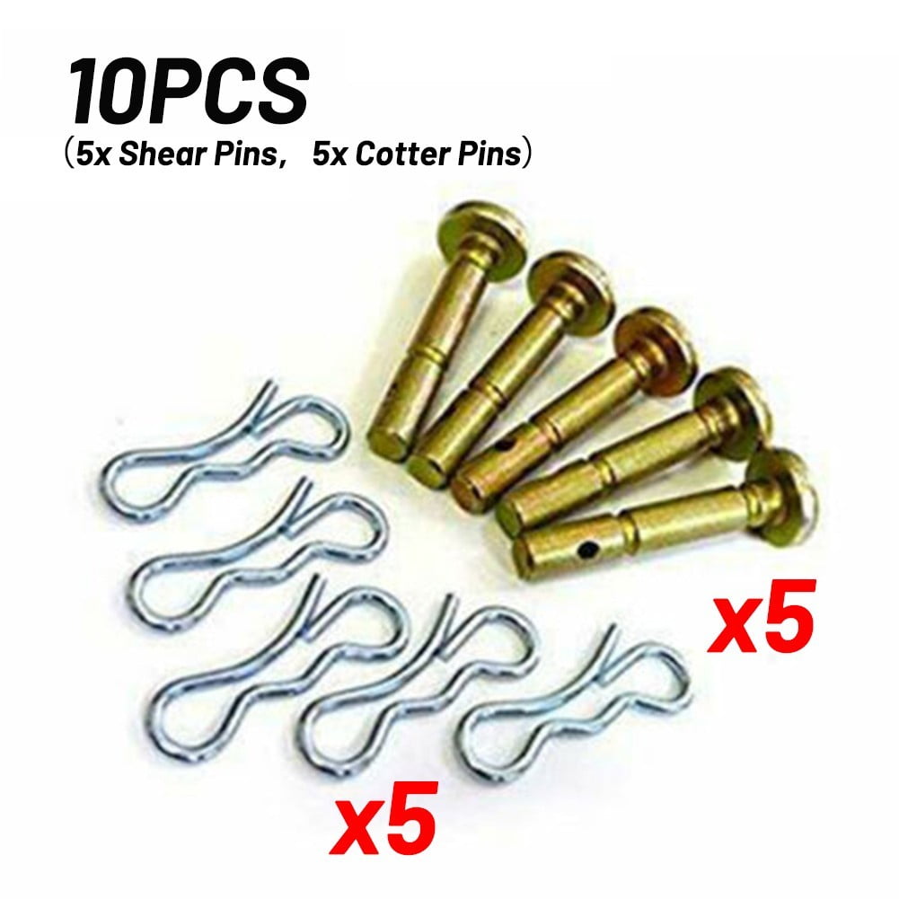 Ana 5pcs 738-04124A Shear Pins + 5pcs 714-04040 Cotter Pins Kit ...