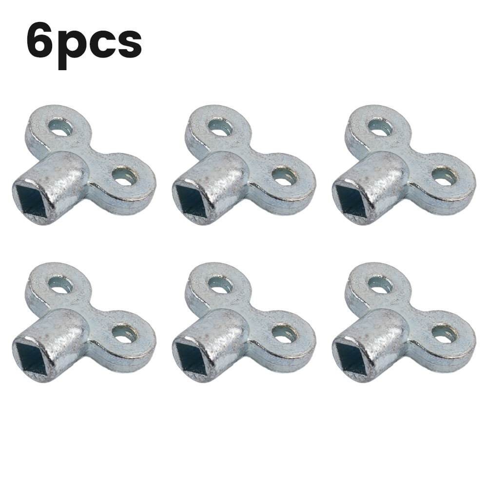 Ana 6pcs Radiator Wrench Zinc Alloy Heater Bleed Key Wrench Plumbing ...
