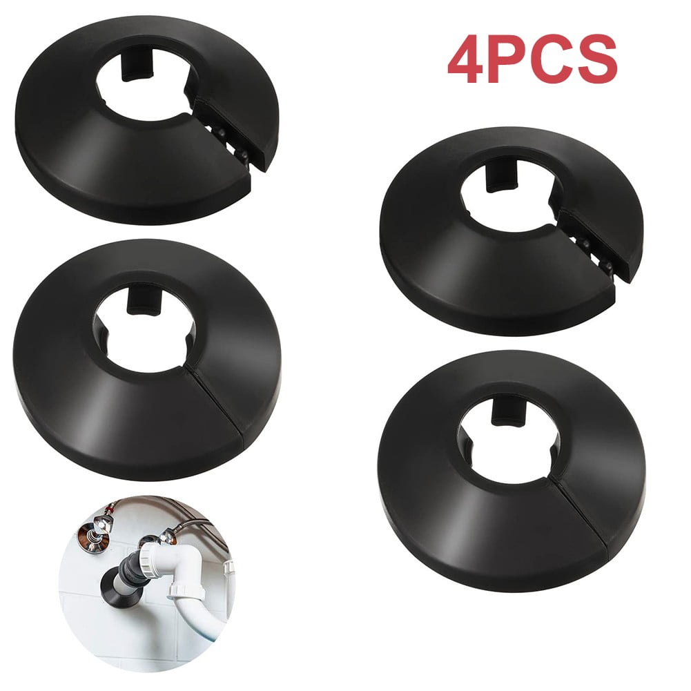 Ana 8/4PCS 15mm Radiator Pipe Collars Cover Triangle Valves Plastic ...