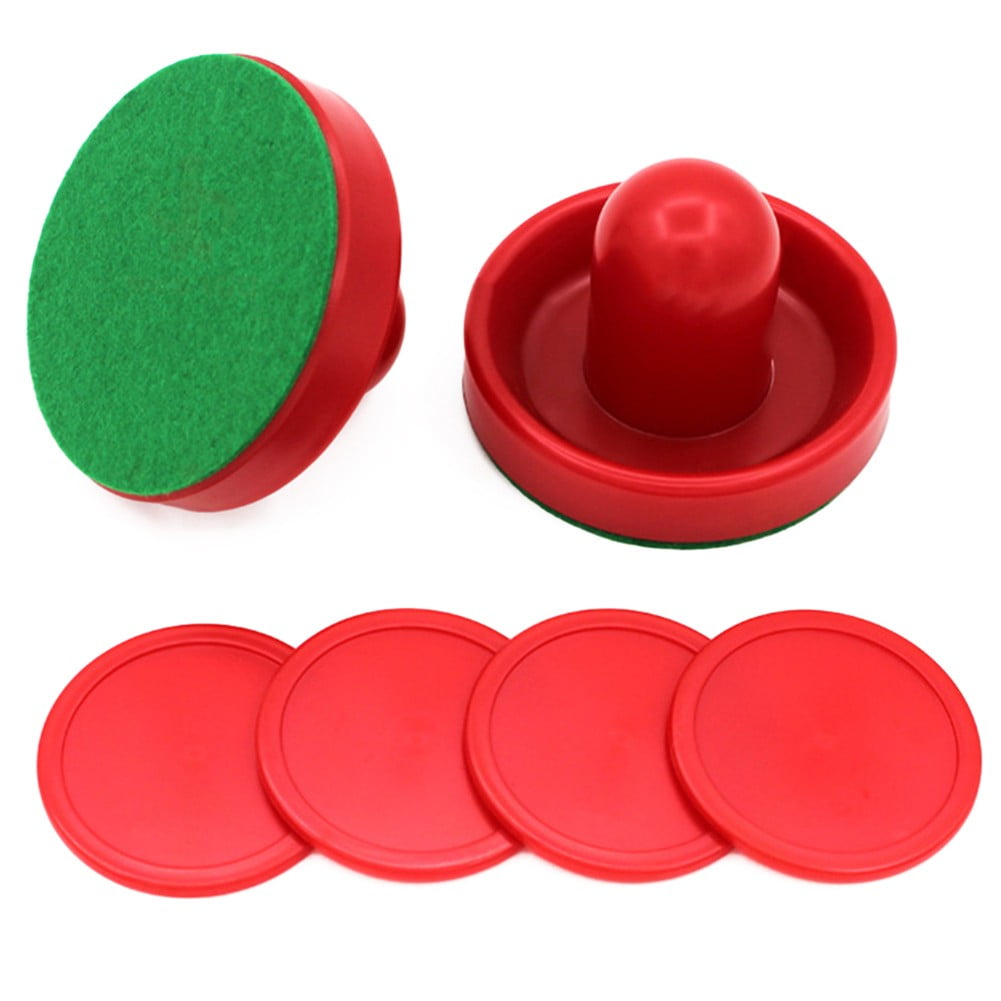 Ana 96mm Air Hockey Pushers Pucks Felt Pusher Mallet Goalies Air Hockey ...
