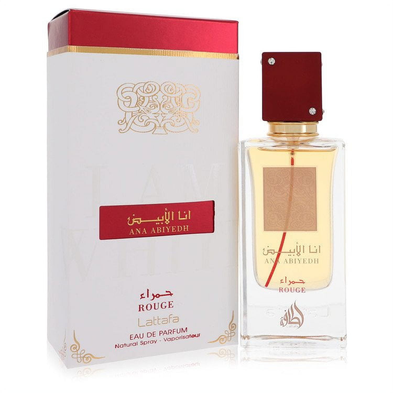 Ana Abiyedh I Am White Rouge Perfume By Lattafa Eau De Parfum Spray ...