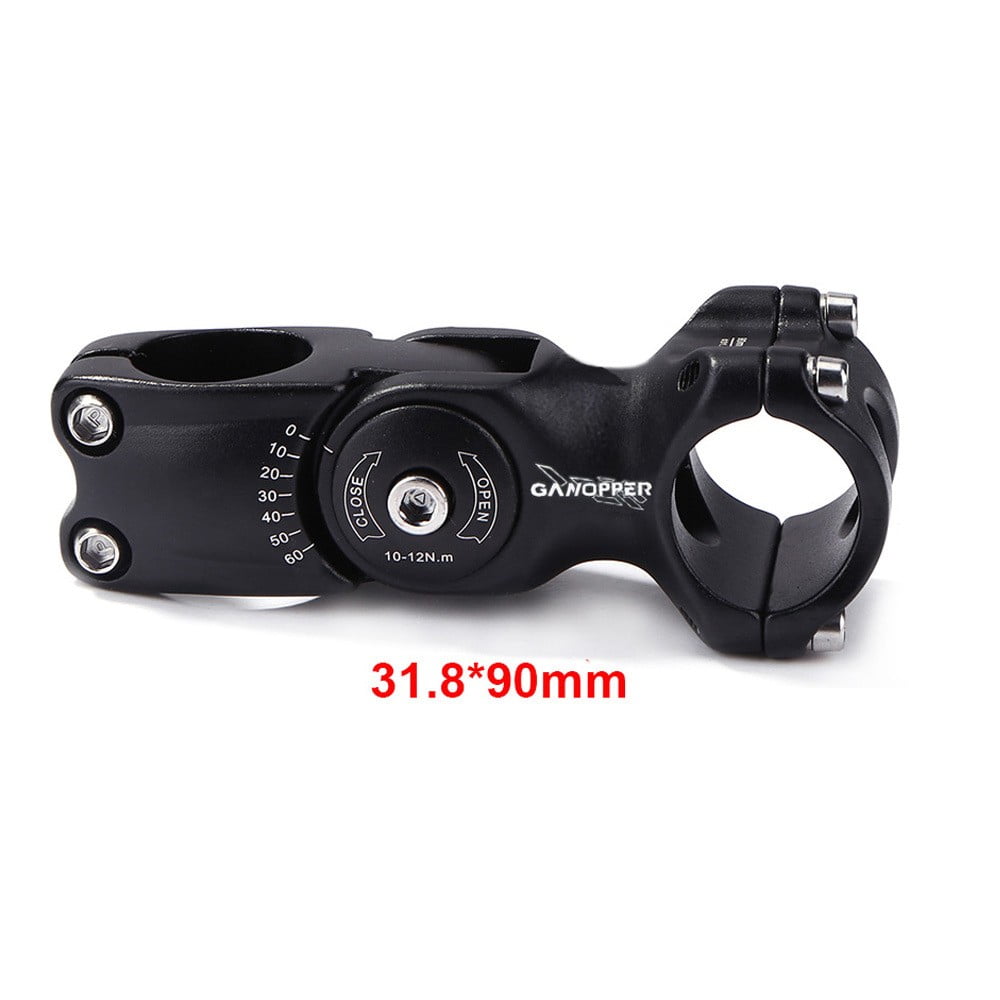 Ana Adjustable Bike Stem 25.4MM 31.8MM 60 Degree Stem Riser 90MM ...