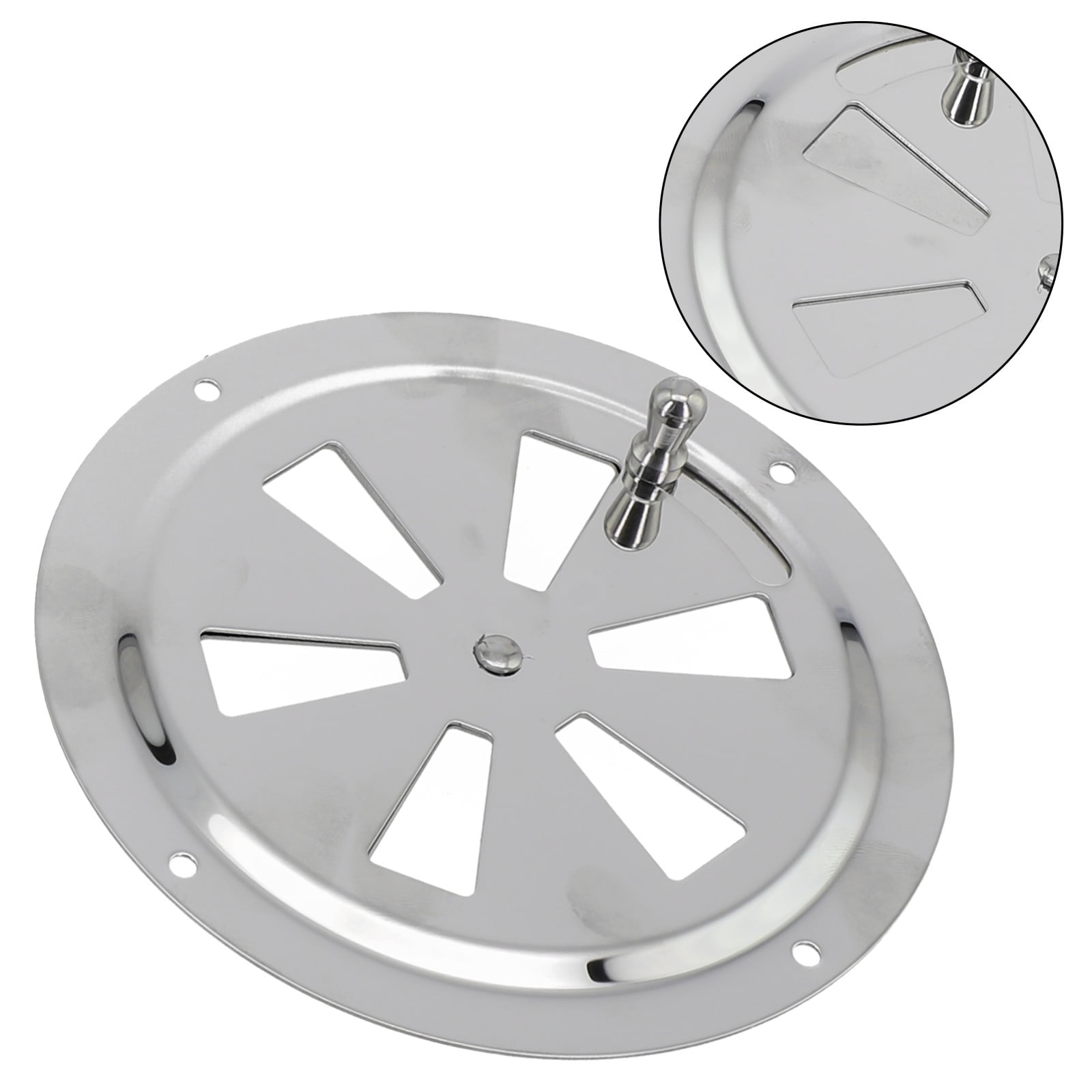 Ana Adjustable Marine Air Vent Grille Round Ducting Ventilation Grilles ...