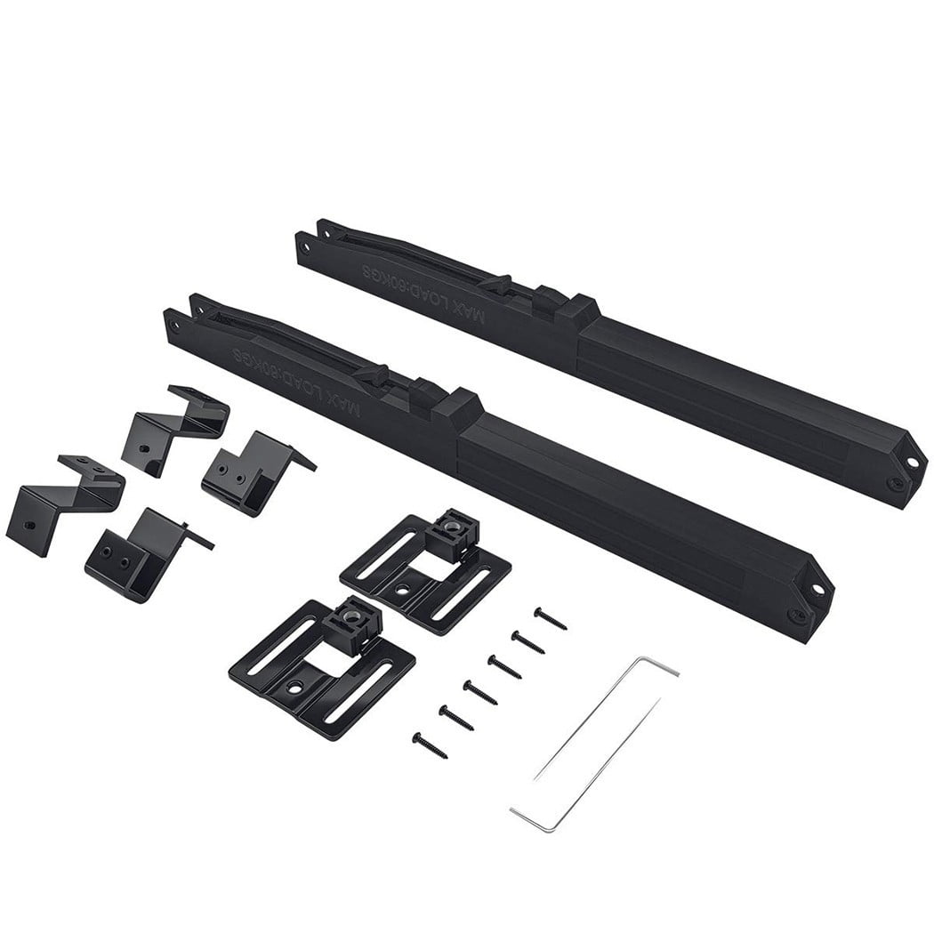 Ana Barn Door Track System Soft Closing Features 2 Pack of For Dampers ...