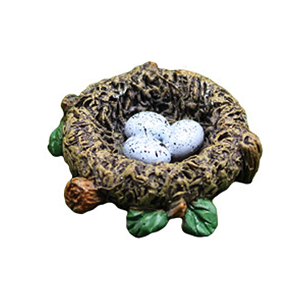 Ana Birdie Figurines Micro Landscape Ornaments Bird's Nest Bird Eggs ...