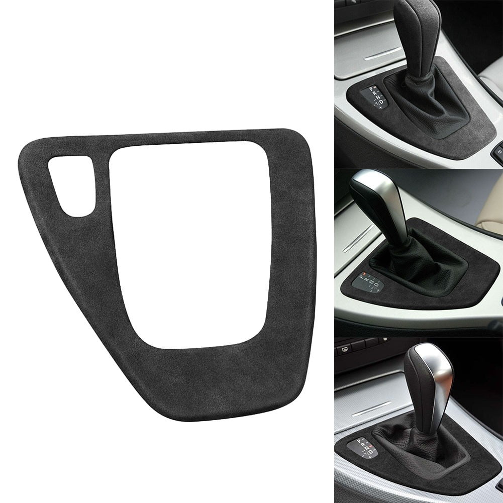 Ana Black Ash Gear Shift Panel Cover Trim Decor Fit For BMW 3 Series ...