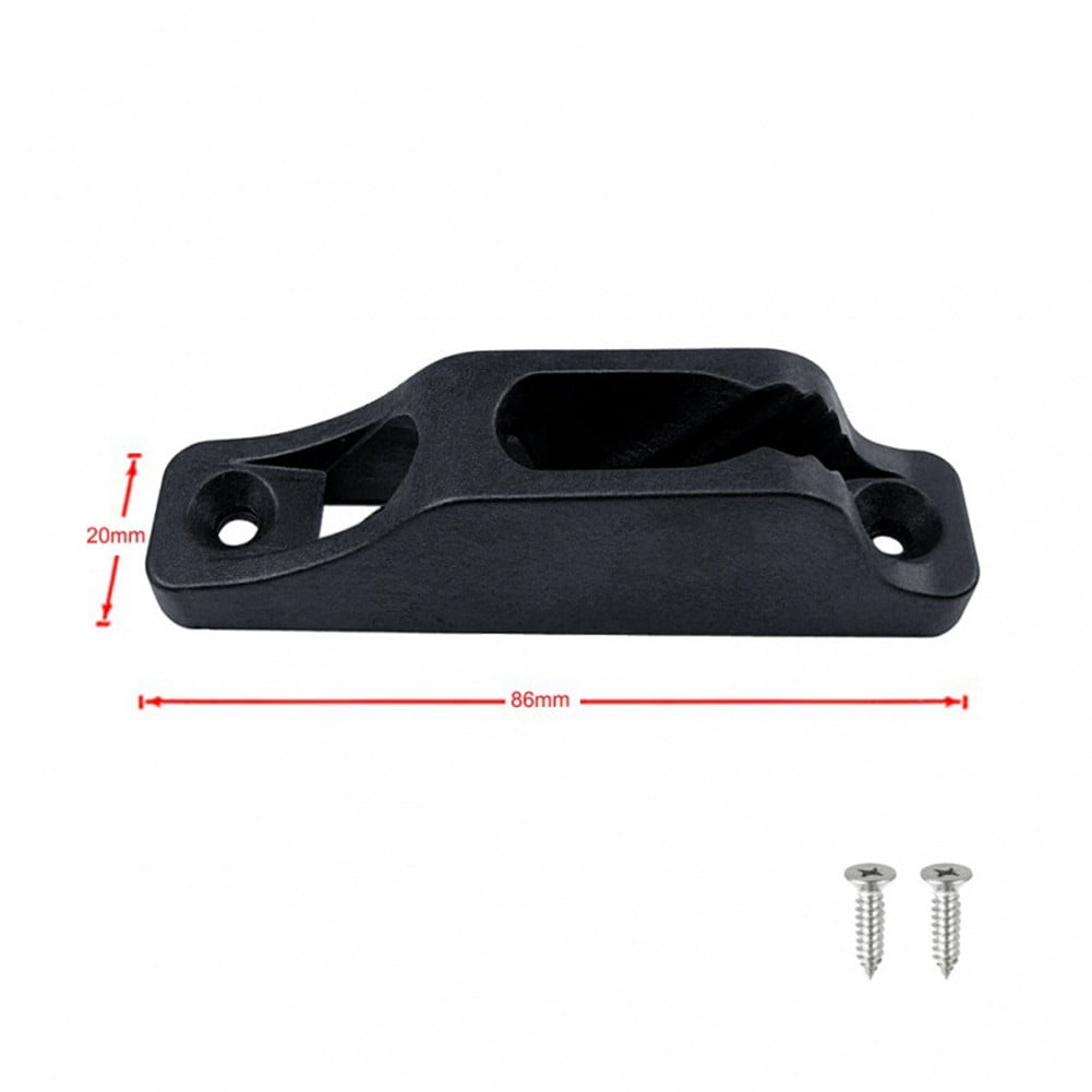 Ana Black Nylon Cleat Self Locking Rope Tensioner Slide, Kayak ...