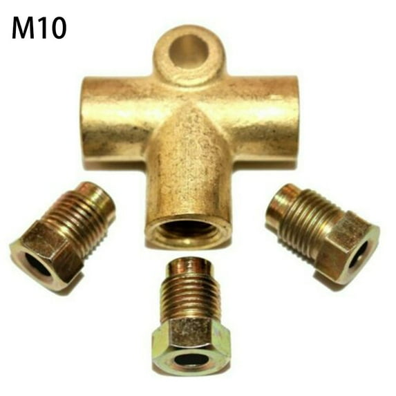 Ana Brake Pipe Unions 3 Way Copper Distributor Fittings For 3/16 ...