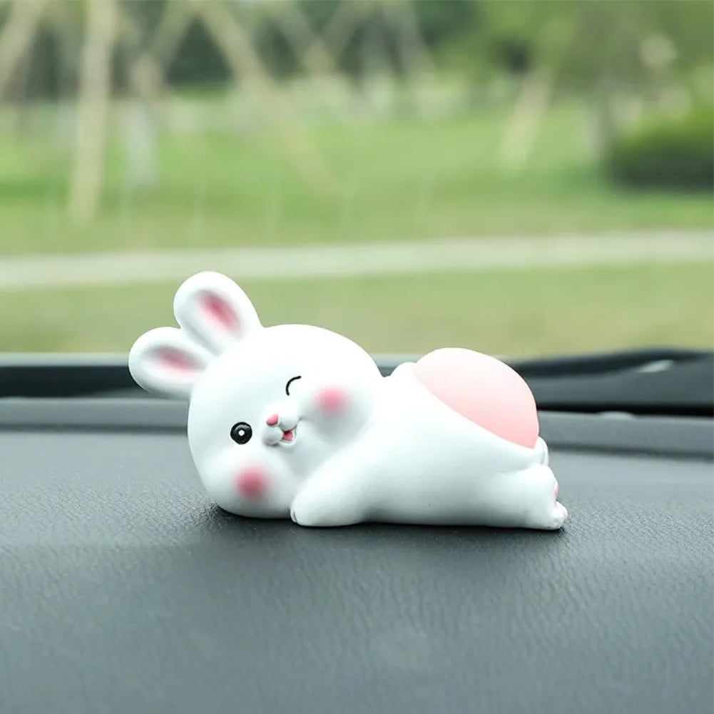 Ana Car 3D Dashboard Toys Ornament Pig Panda Rabbit Creative Interior ...