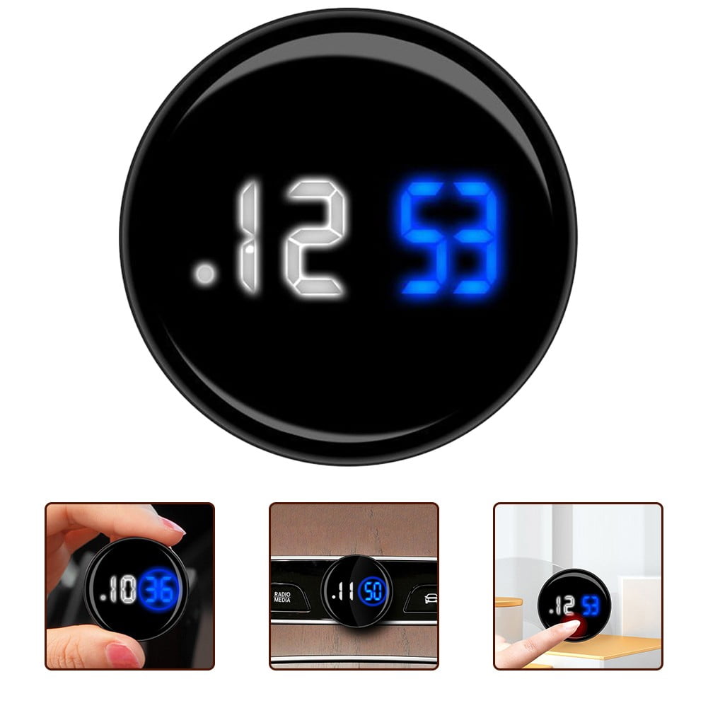 Ana Car Digital Clock Date LCD Luminous Display For Dashboard Car Clock ...