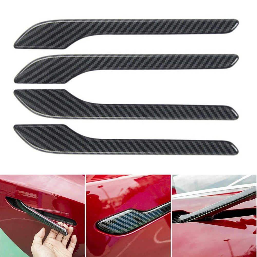 Ana Car Door Handle Cover Cover Trim Overlay Cover For Tesla Model 3 ...