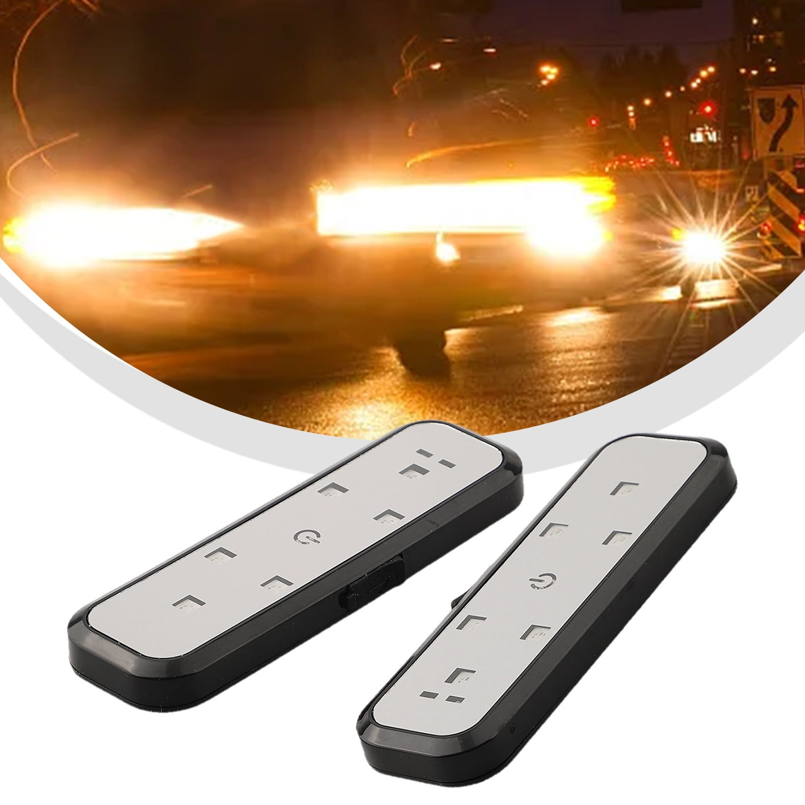 Ana Car Door Lights LED Welcome Light Magnetic Control Open Door Safe ...