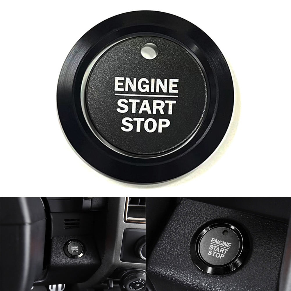 Ana Car Engine Start Stop Switch Push Button Cap Cover Ring for Ford ...
