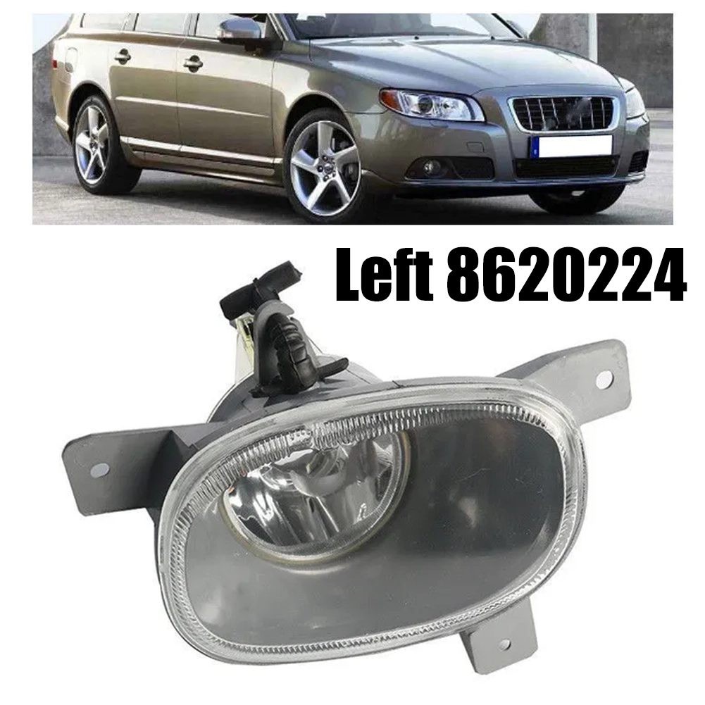Ana Car Front Left Right Bumper Fog Light Lens Without Blub For Volvo ...