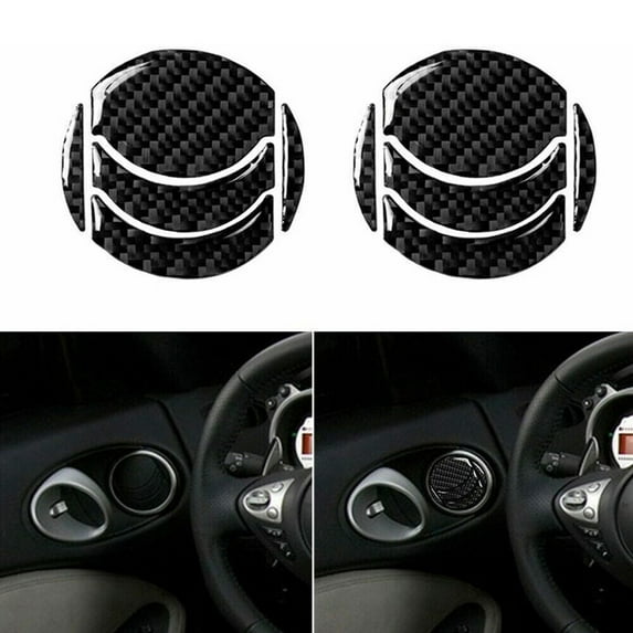 Ana Carbon Fiber Car Air Conditioner Vent Exhaust Sticker Cover For ...