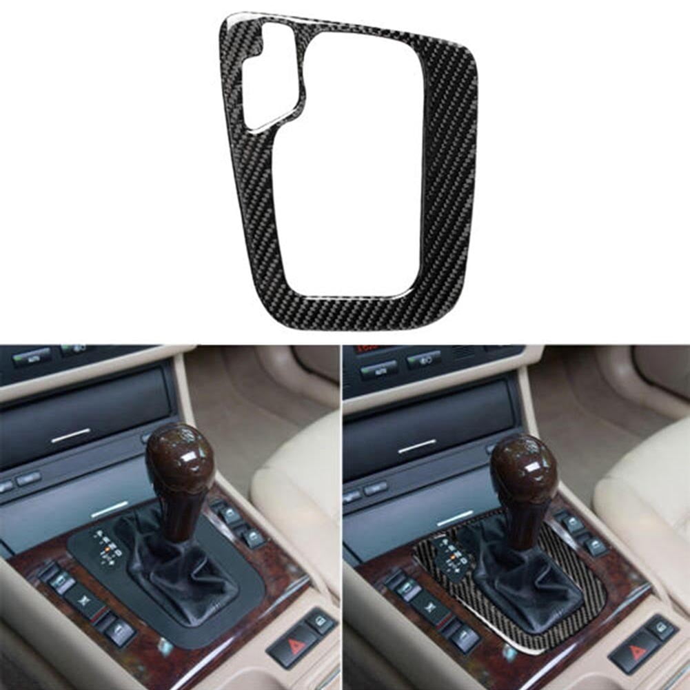 Ana Carbon Fiber Gear Shift Panel Frame Cover Trim for BMW 3 Series E46 ...