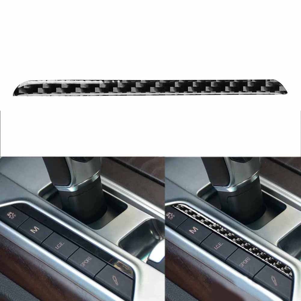 Ana Carbon Fiber Gear Shift Side Indicate Trim Cover Fit for Maserati Ghibli 14-15 - Walmart.com