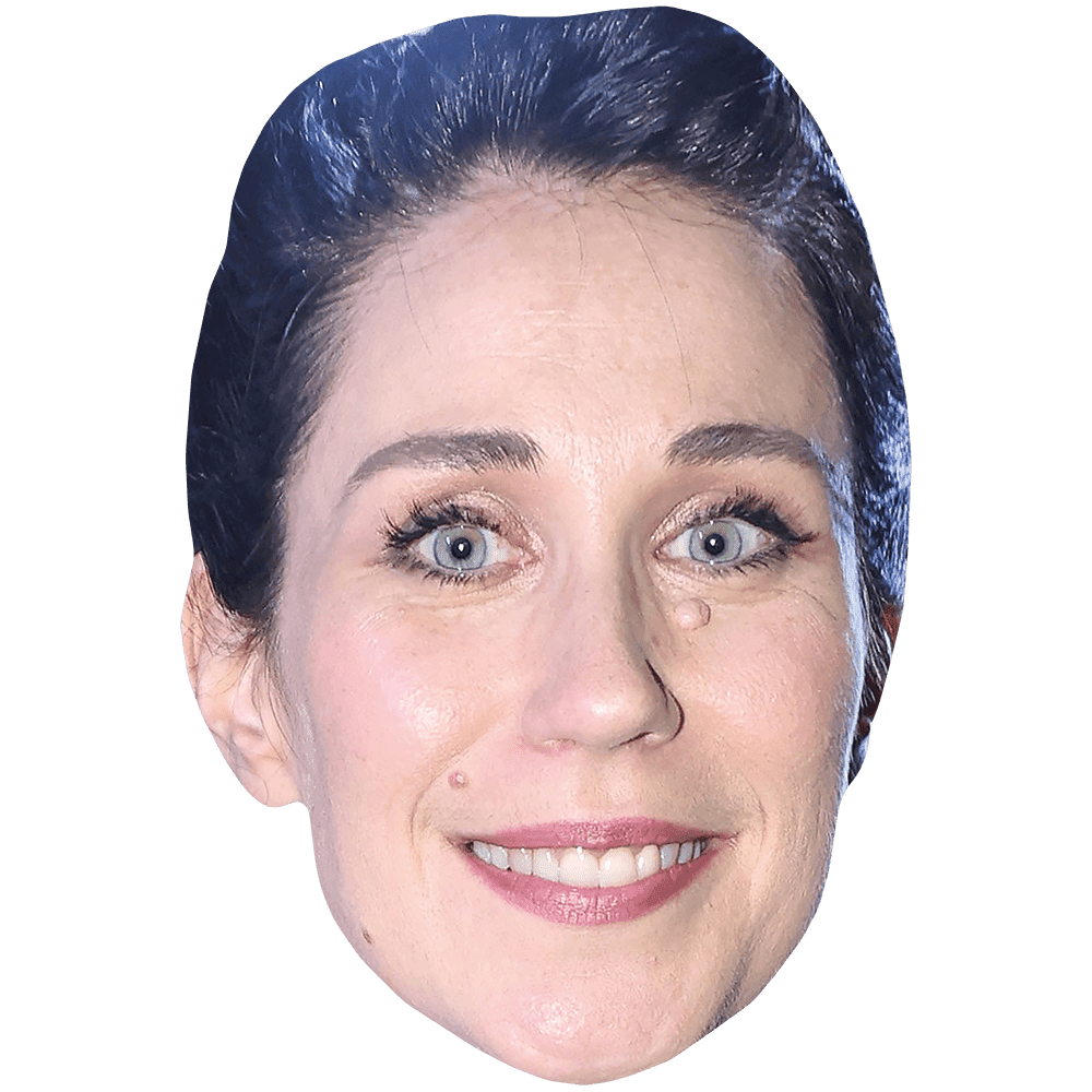Ana Duric (Smile) Celebrity Mask, Flat Card Face, Fancy Dress Mask ...