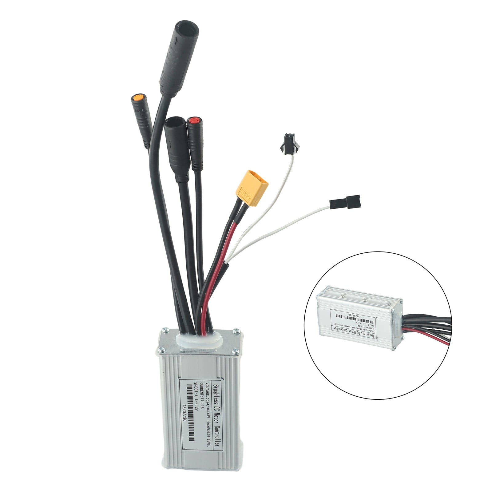 Ana Electric Bicycle Controller with Hall less Brushless Motor Suitable for 24V250W 24V350W ...