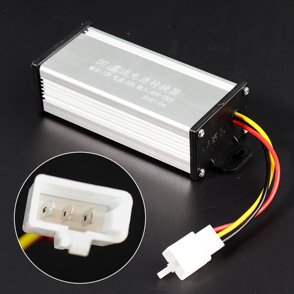 Ana Electric Bicycle Voltage Converter Adapter Transformer DC 40-100V ...