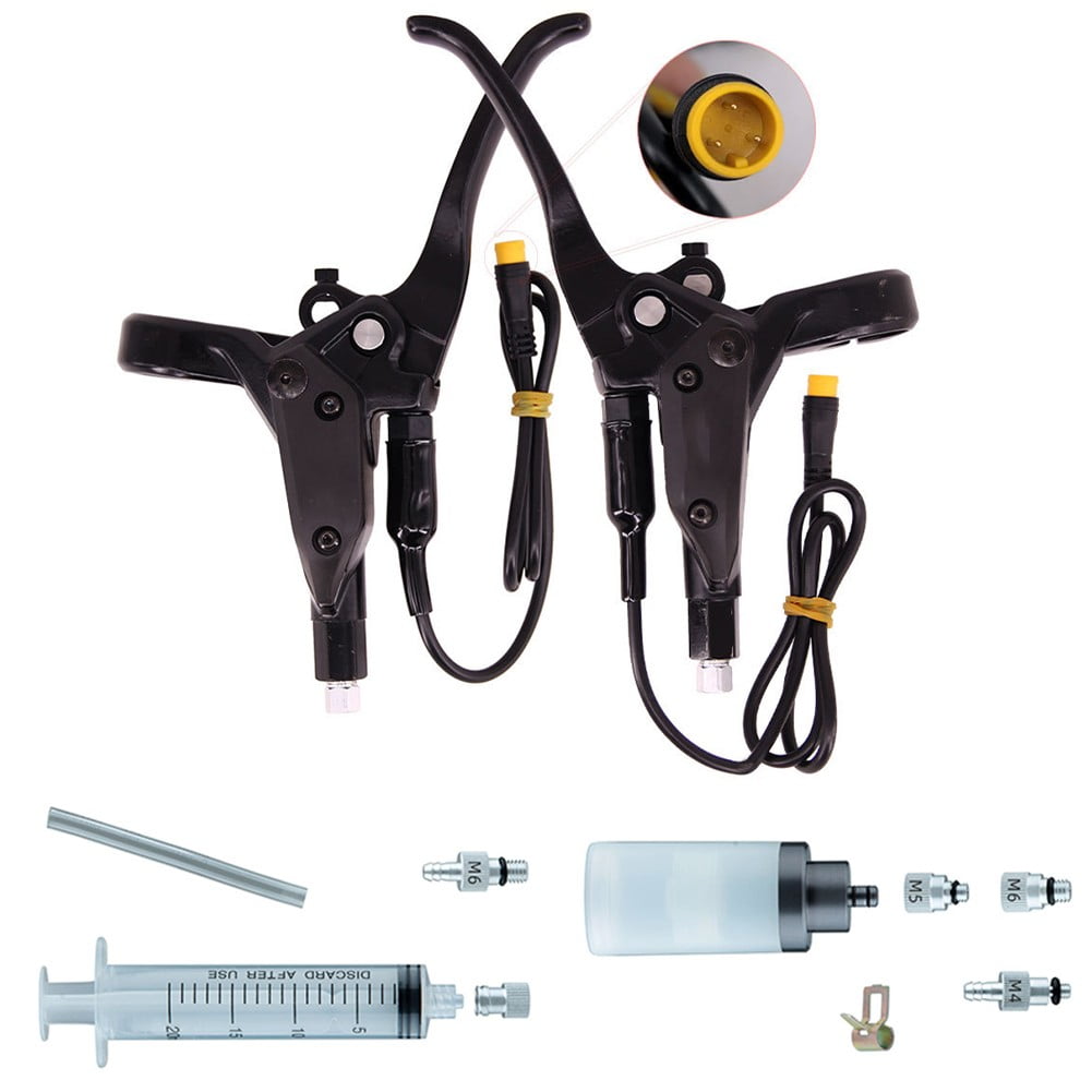 Ana Electric bike Brake Handle 2/3 Pin for E-bike Bafang Hall Motor Hydraulic Brake - Walmart.com