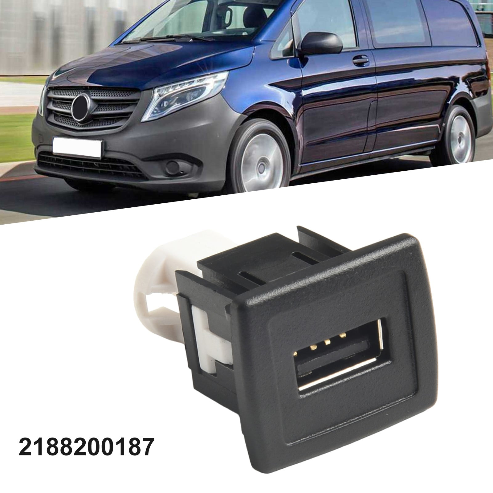 Ana For Mercedes-Benz W447 W166 W218 Car Center Console USB Charging ...