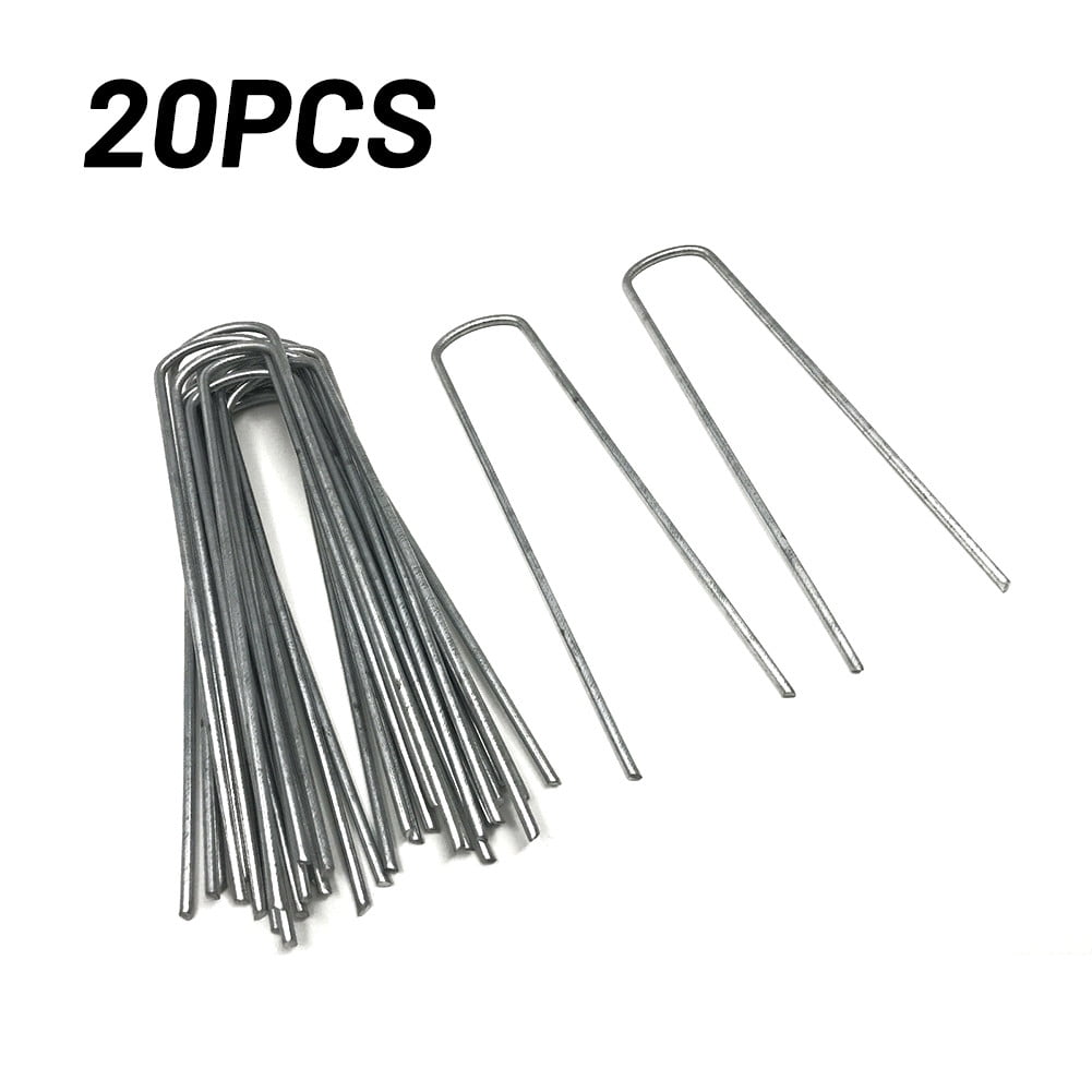 Ana Ground Stakes, Tent Nails, Ground Anchors Garden Staples Steel ...