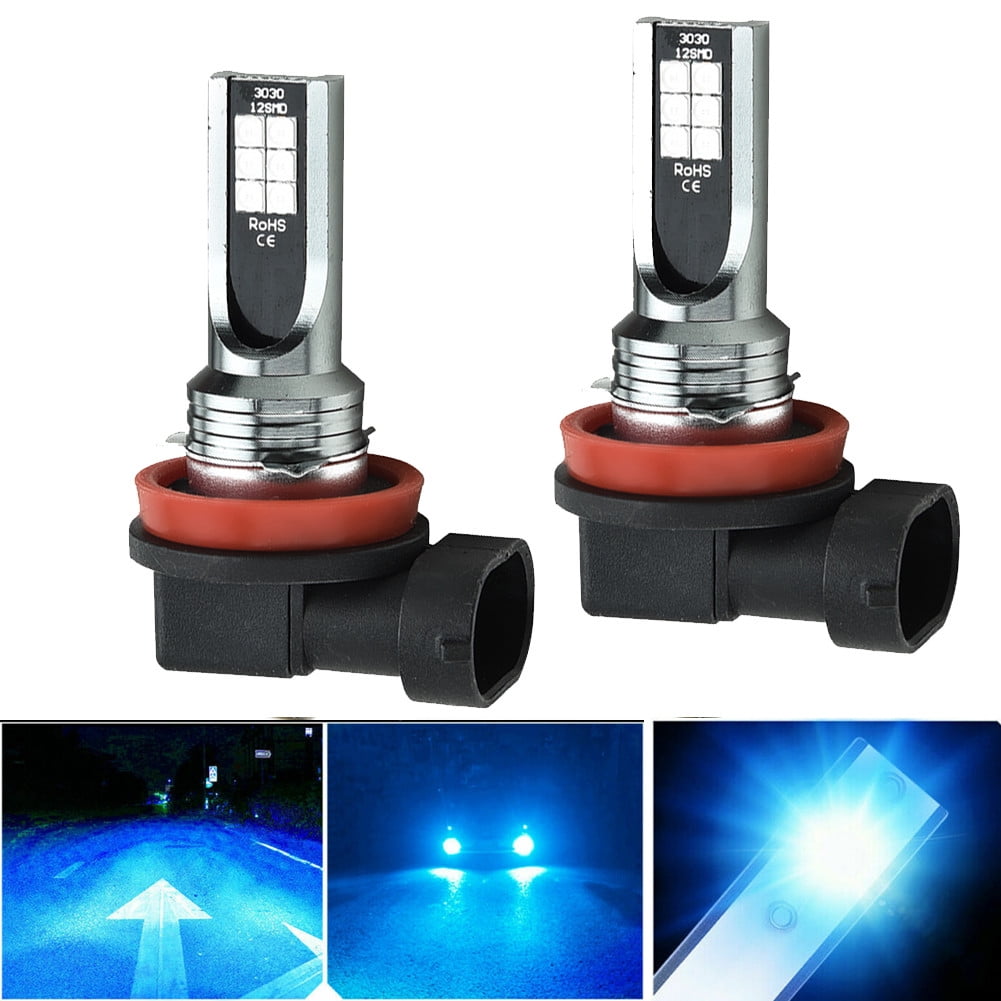 Ana H11 Led Fog Light Bulb, CSP Chips 8000K 110W 20000LM Lumens Xenon ...