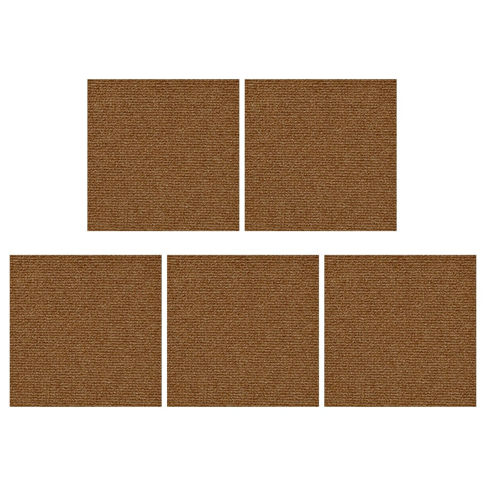 Ana High-Density Polyester Carpet Tiles 30 x 30 cm Non-Slip Flooring ...