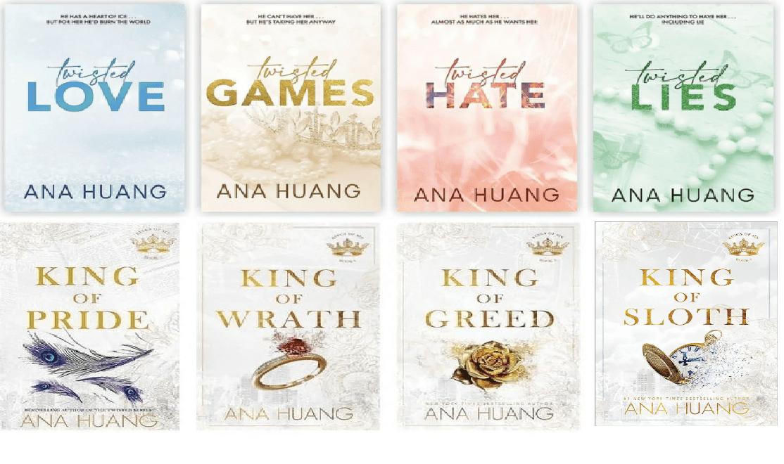 easystreet hangout, Ana Huang 8 Book Set, Twisted Series, Pride, Wearth ...