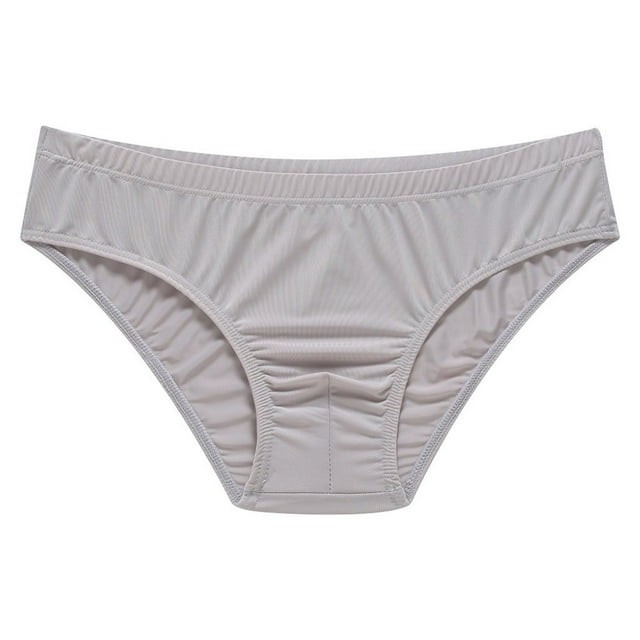 Ana Ice Silk Briefs Mens Low-rise Sexy Underwear Breathable Underpants ...