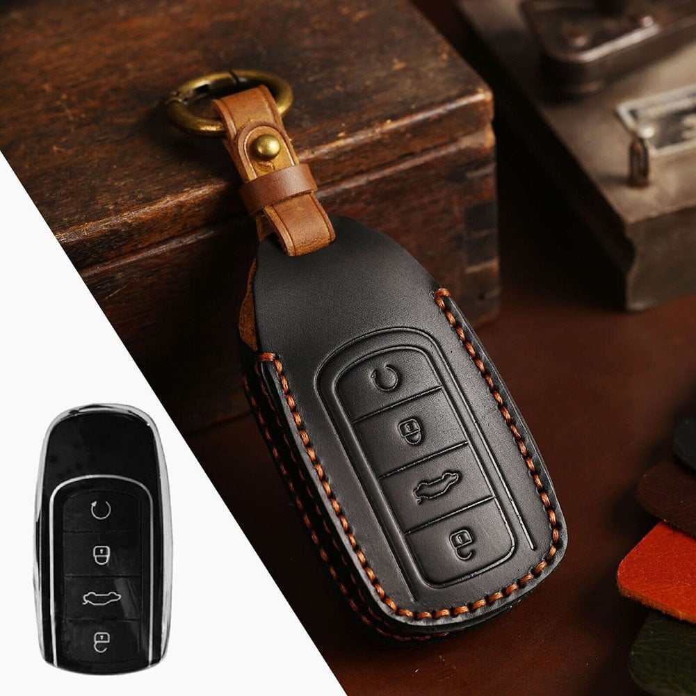 Ana Leather Car Key Cover For Chery Omoda 5 Smart Remote Control Fobs ...