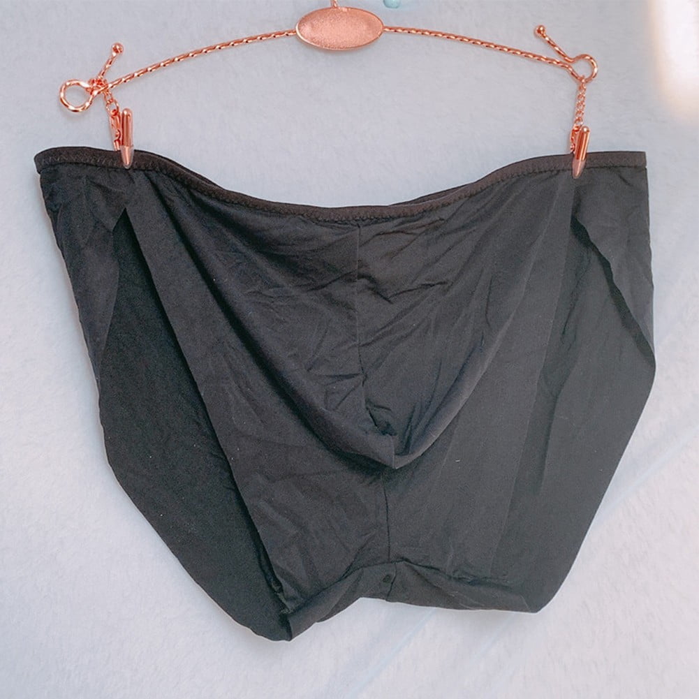 Ana Men Low-rise Underwear Sexy Ice silk Briefs Boxer Underpants ...