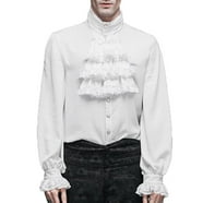 Leg Avenue Men's Ruffled Renaissance Shirt - Walmart.com