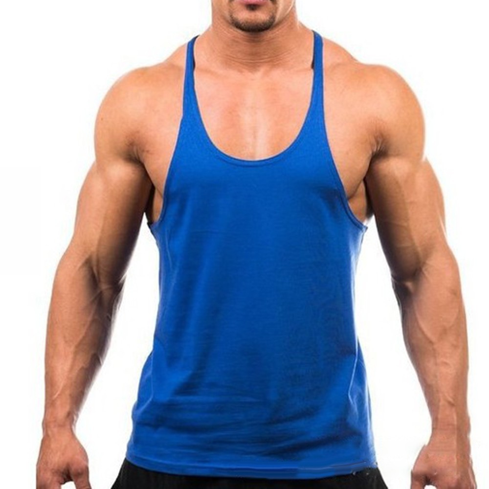 Ana Men Sleeveless Gym Sport Singlet Vest Tank Tops Bodybuilding Fit ...