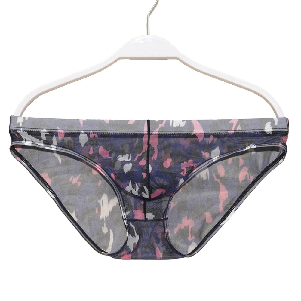 Ana Mens Sexy Low-Rise Mesh Panties Knickers Bulge Pouch Underwear ...