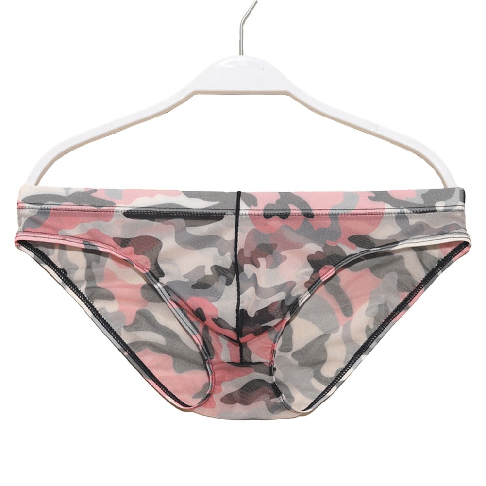 Ana Mens Sexy Low-Rise Mesh Panties Knickers Bulge Pouch Underwear ...