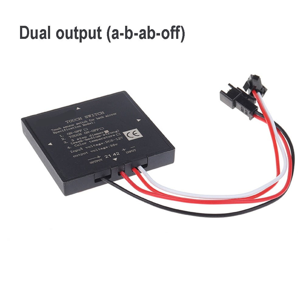 Ana Mirror Touch Sensor Switch DC12V 3A 36W For LED Light Electronic ...