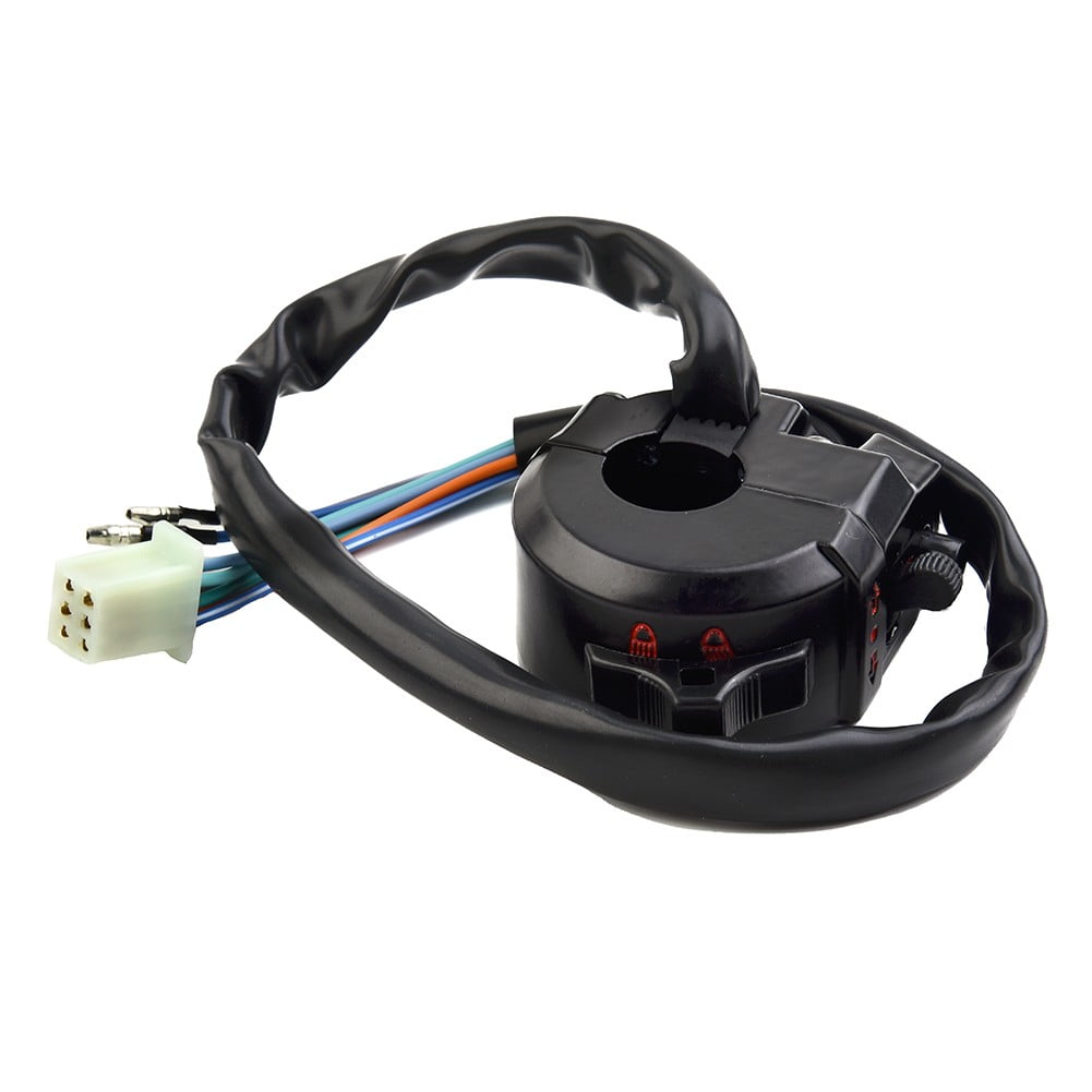 Ana Motorcycle 7/8\\\" 8Pins Handlebar Control Horn Turn Signal Light ...
