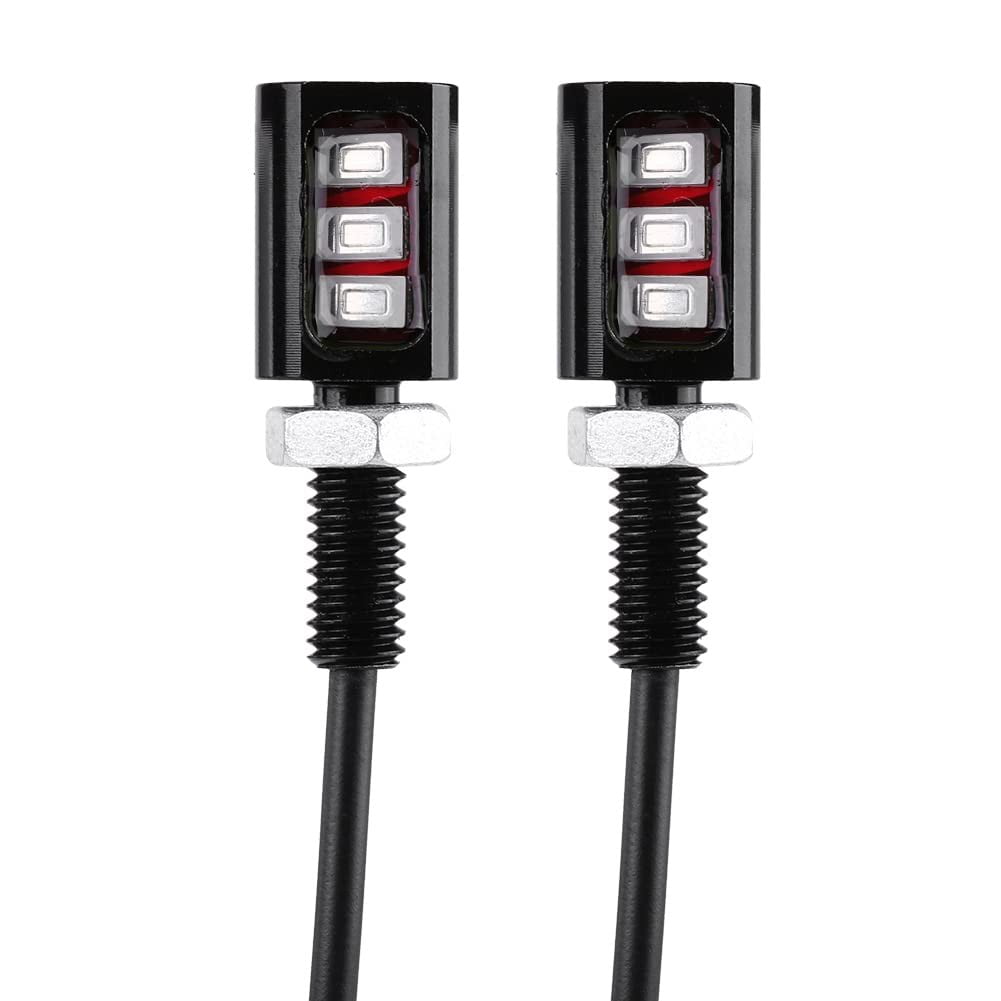 Ana Motorcycle Car SMD 3LED License Plate Light Screw Bolt Lamp Bulbs ...