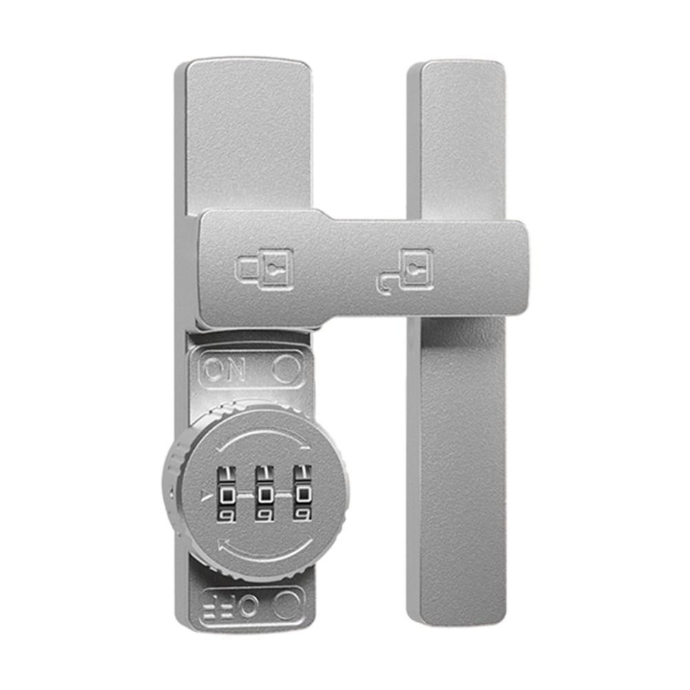 Ana No Punching Password Lock Door Buckle 180 Degree Sliding Door Lock ...